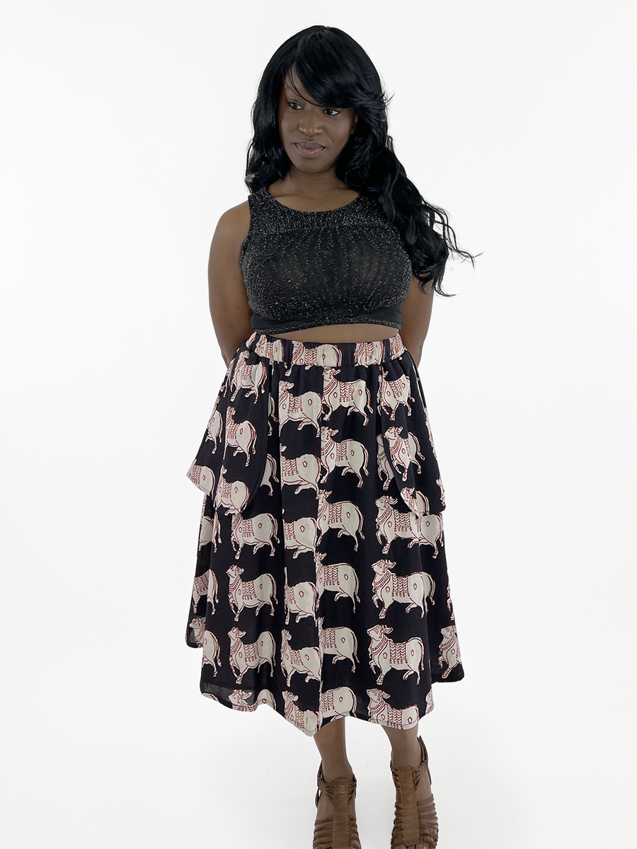 Mallary Skirt - Short Midi – Mrs. Emily